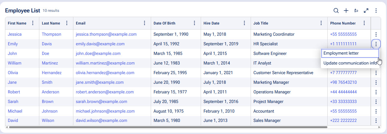Configuring Actions for data objects | Pega Community